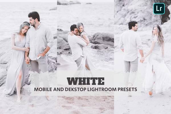 White Lightroom Presets Dekstop and Mobile QFZUA4E - FreePSDvn