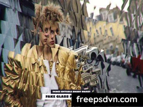 Fake Glass Photo Effect 6HX7LFH - FreePSDvn