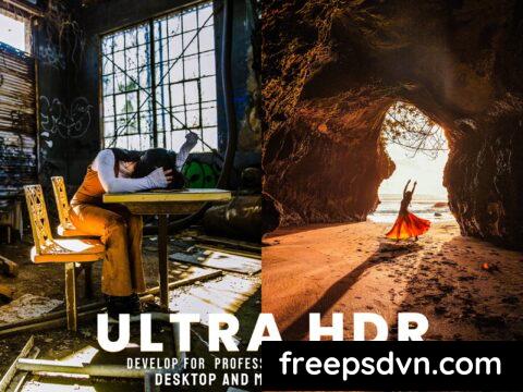 Ultra HDR- Desktop and Mobile Presets 3MB9M9J - FreePSDvn